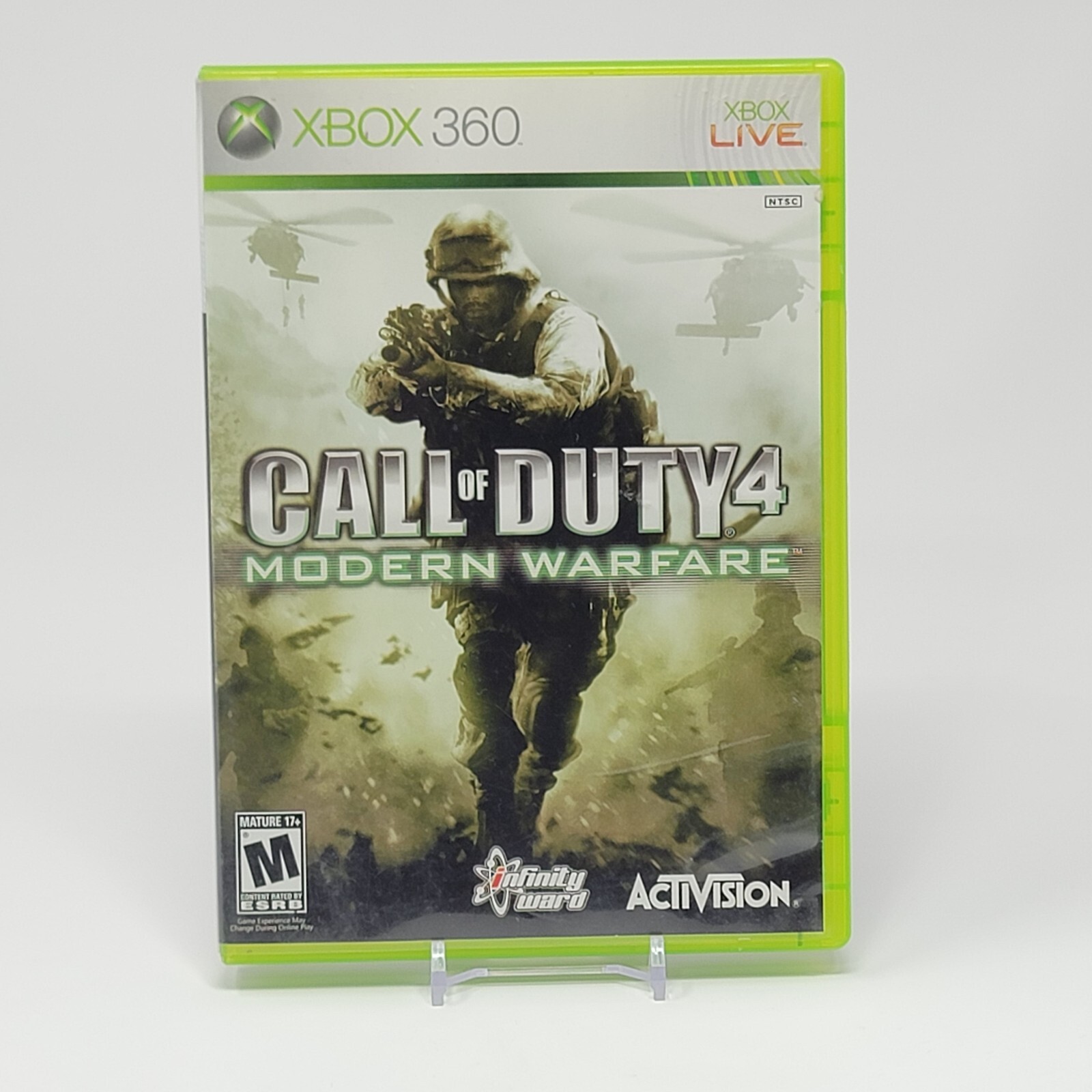 Call of Duty 4 Modern Warfare (Xbox 360) CIB COMPLETE & TESTED ...