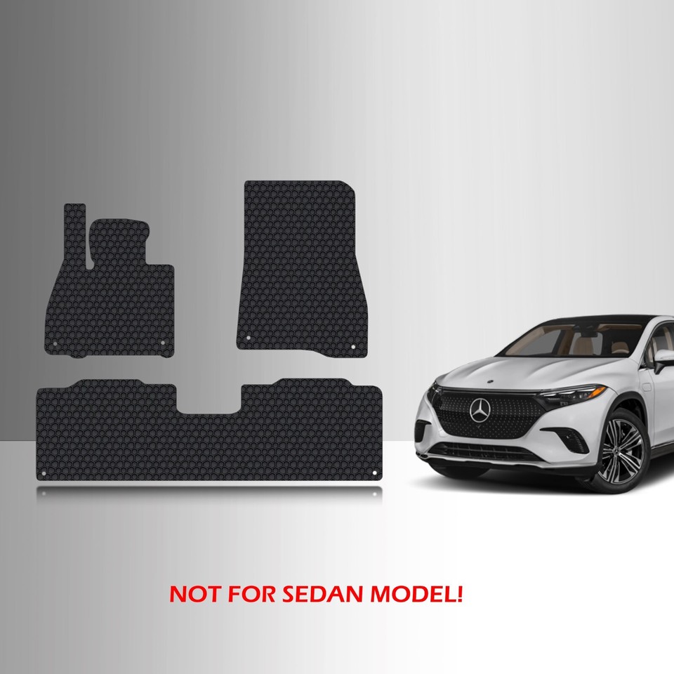ToughPRO Floor Mats Black For Mercedes-Benz EQE350 EQE350+ EQE500 SUV ...