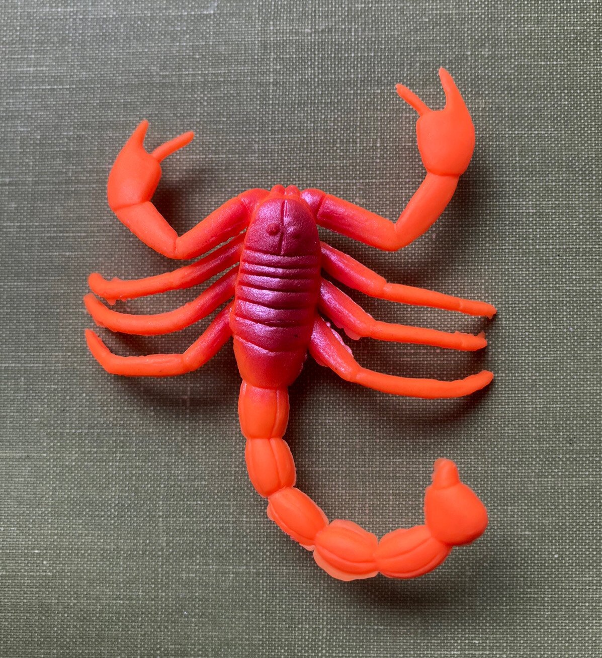 Plastic Scorpion Figure for OOAK Project / Doll Pet, READ DESCRIPTION ...