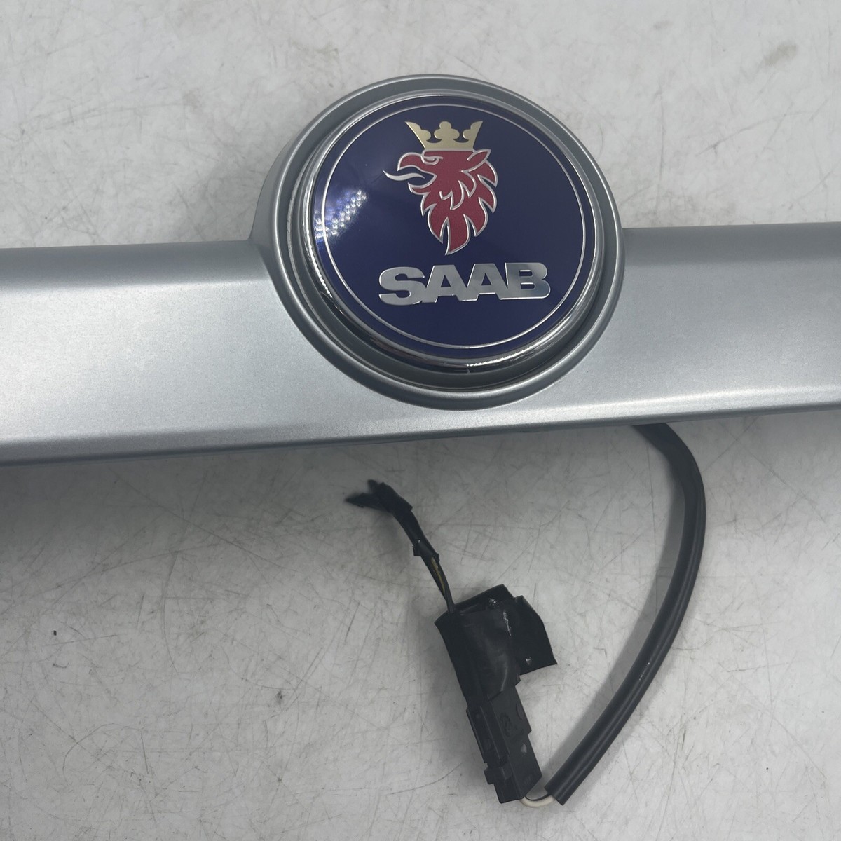 Saab Emblem In The Snow