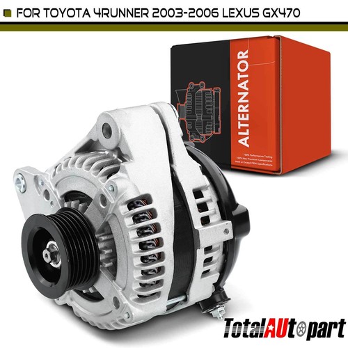 Alternator for Toyota 4Runner 2003-2009 Lexus GX470 130A 12V CW 6 ...