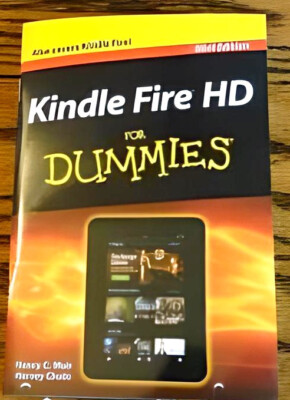 NEW Kindle Fire HD For Dummies® Mini Pocket Edition Booklet Cliff Notes ...