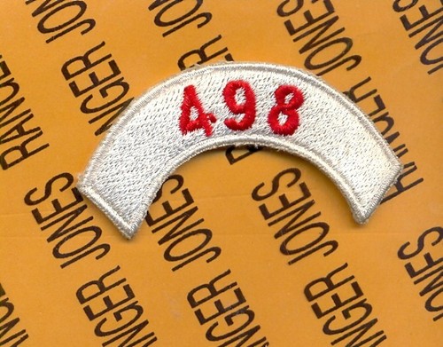 US Army 498th Engineer Special Brigade tab arc patch | eBay