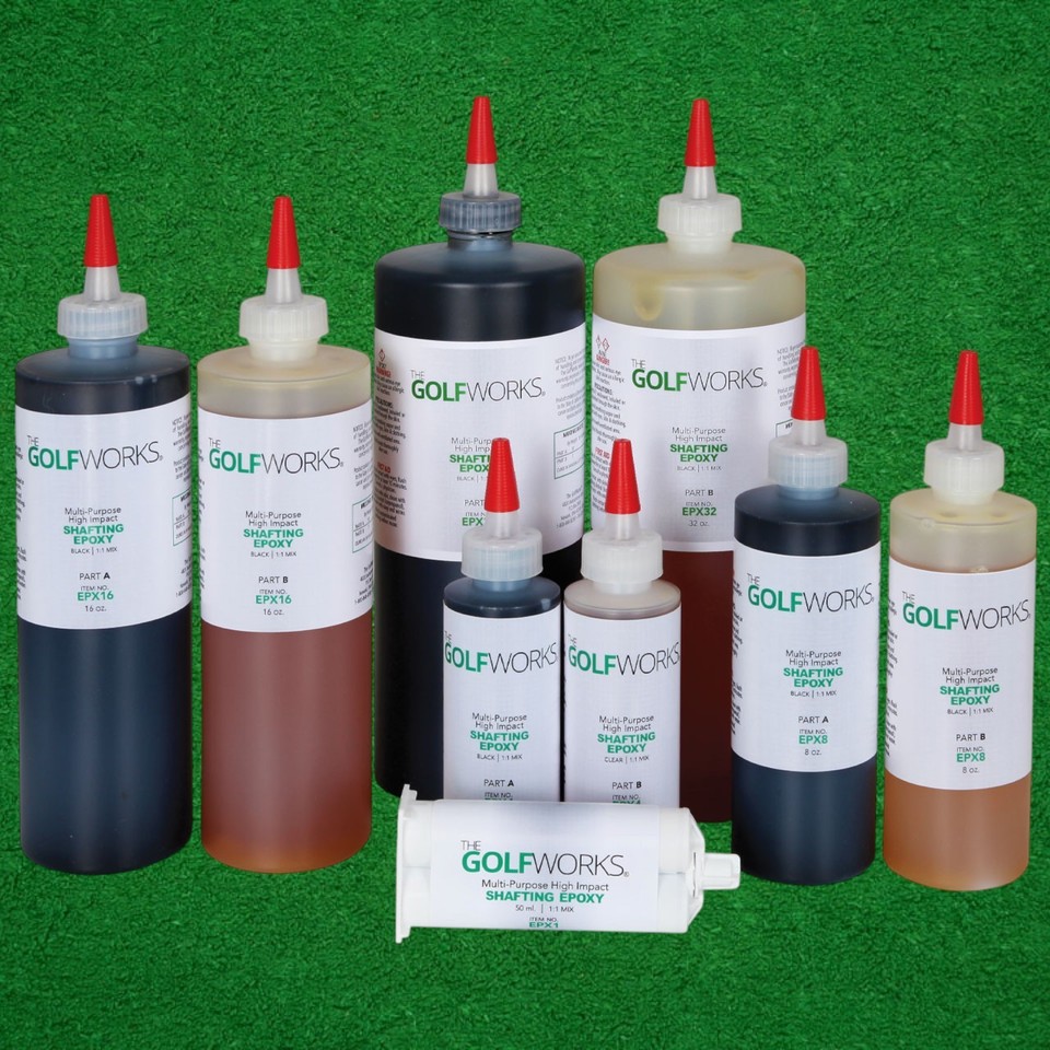 The GolfWorks EZ Pour High Strength Shafting Epoxy High Impact Golf ...