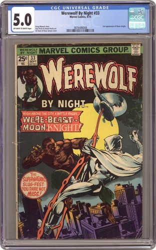 Werewolf by Night #33 CGC 5.0 1975 3876486008 | eBay