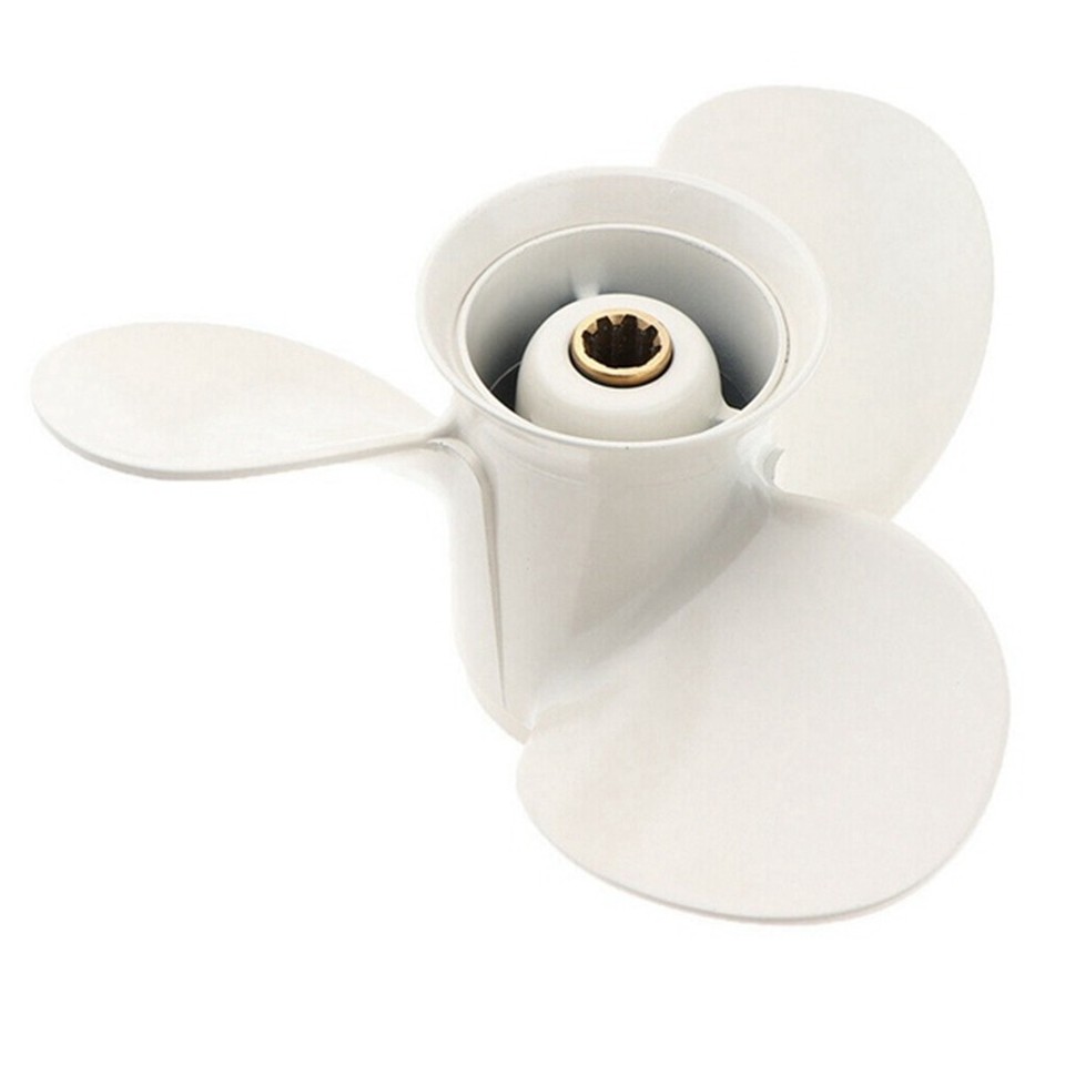 Propeller for 9.9Hp 15Hp 9 1/4 X10 Boat Aluminum Alloy Screw 3 Blade ...