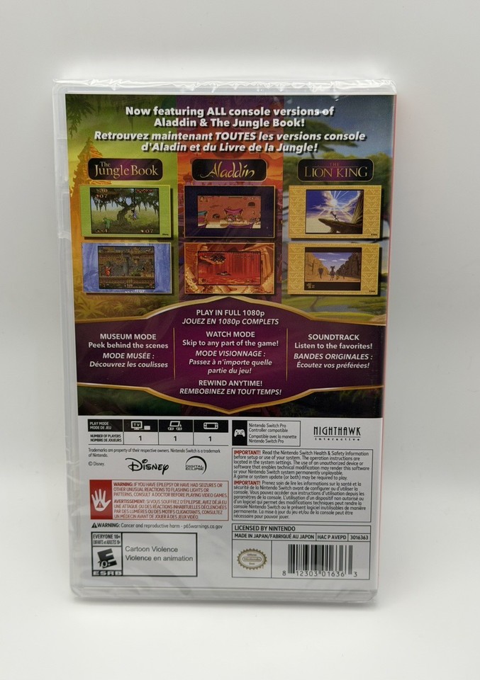 Disney Classic Games Collection: The Jungle Book, Aladdin, & Lion King ...