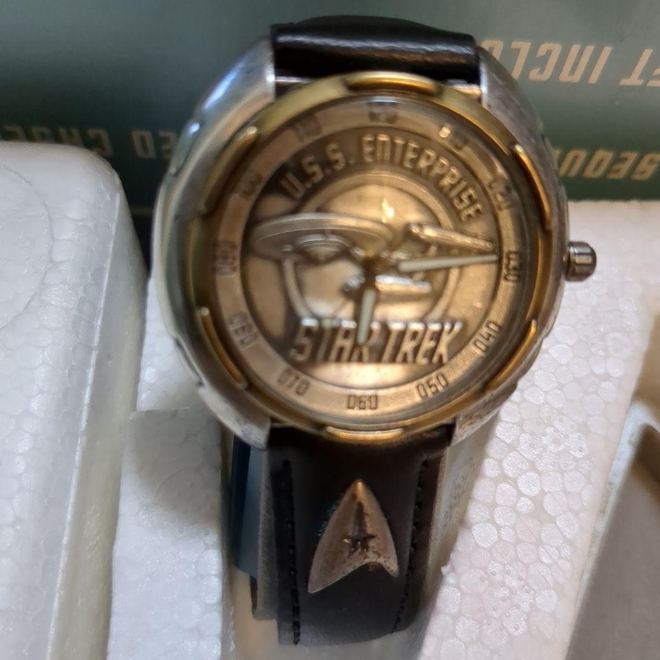 Fossil Star Trek LI-1407 Limited Edition Watch With Box Vintage | eBay
