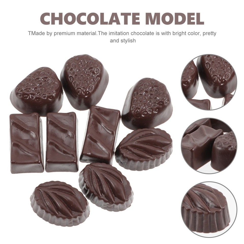 45 Pcs Simulated Chocolate Models Decorative Children Toys Photoing ...