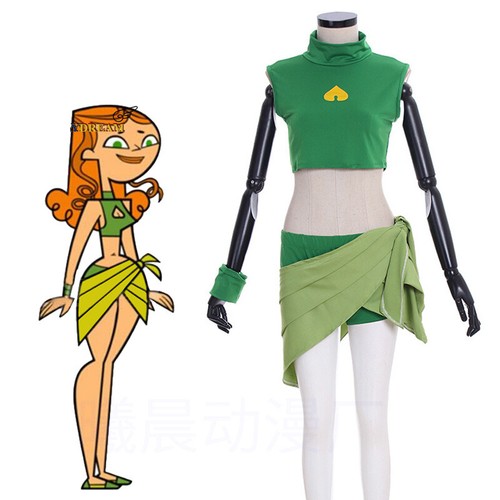 Total Drama Island Izzy Cosplay Costume Halloween Carnival Suits Full ...