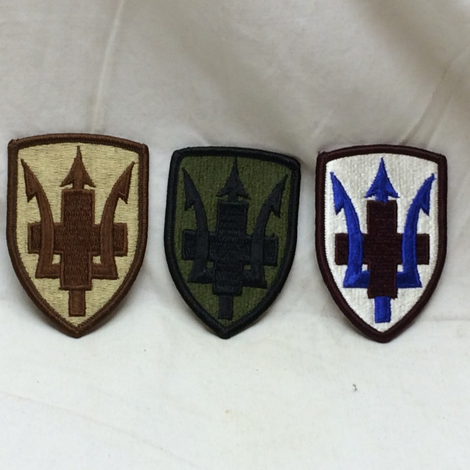 Military Patch Badge lot (3) Army 213th Medical Brigade Col Des Sub ...