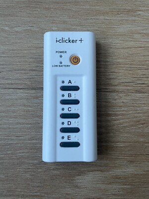 iClicker + Plus Student Response Remote Control model RLR15 working | eBay