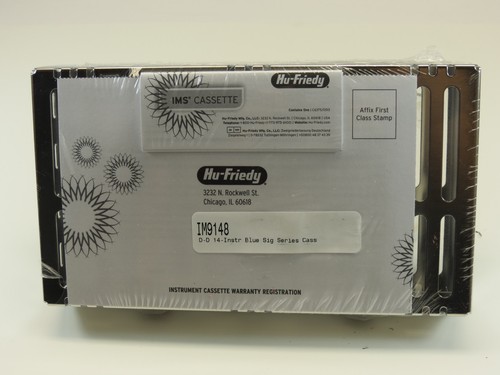 Hu Friedy Double Decker Cassette Cales 14 Instruments Bleu 20.3cmx11 ...