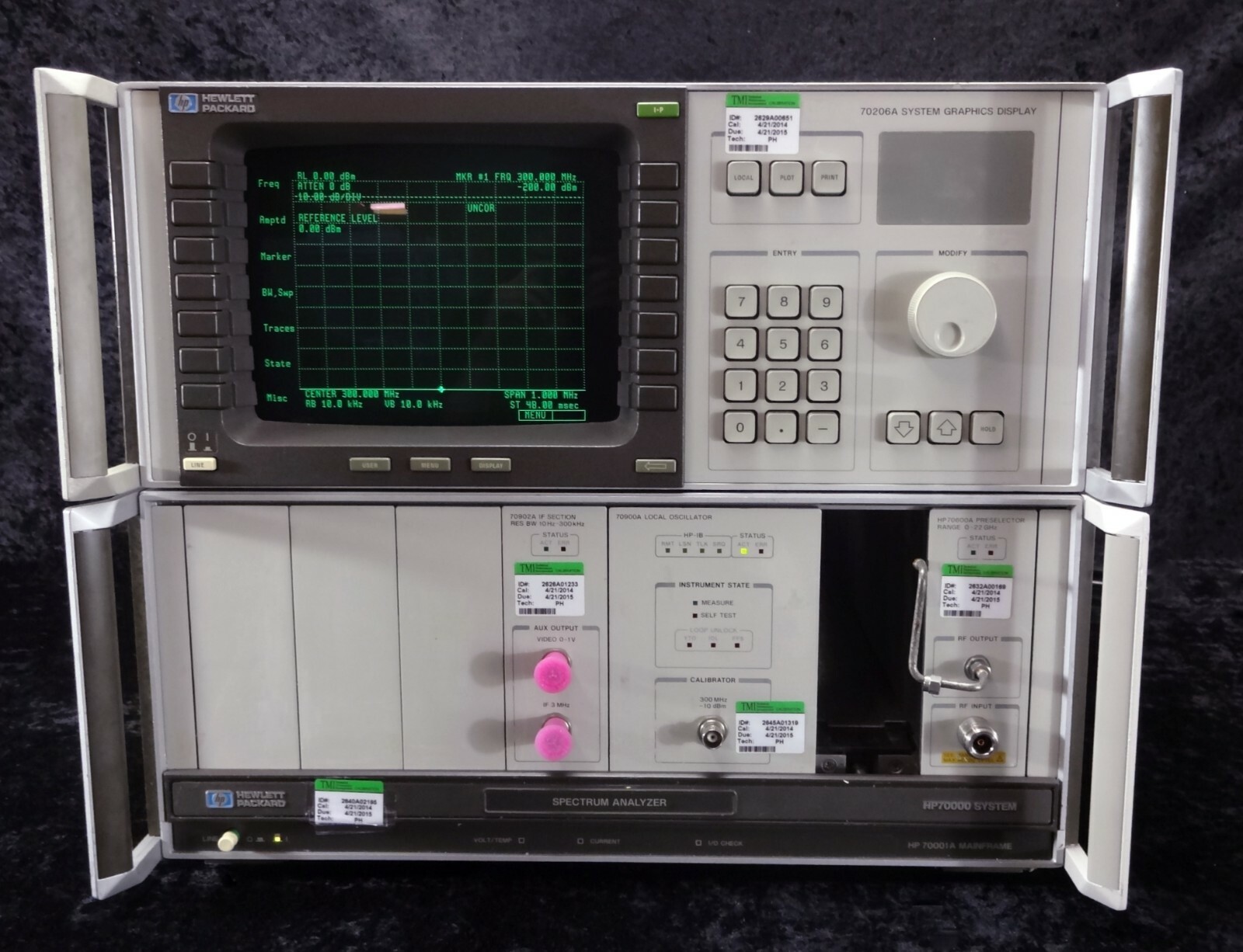 Agilent Keysight 70000 Series System W/70902A + 70900A + 70600A ...