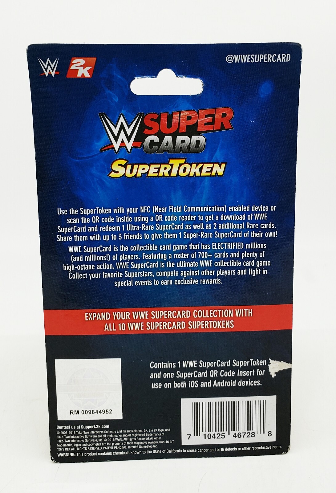 2016 WWE Supercard Supertoken Super Card Brock Lesnar for sale online ...