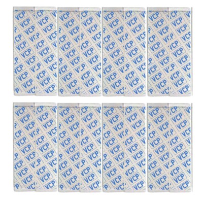 DOUBLE SIDED NUMBER PLATE STICKY PADS SELF ADHESIVE WEATHERPROOF FIXING ...