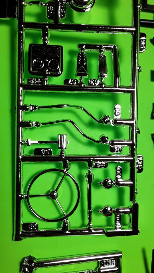 Mack DM800 Heavy Duty 1/25 cab body glass chrome parts interior seat ...