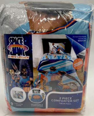 Space Jam Bedding New Legacy 2 Piece Comforter Set Twin/Full | eBay