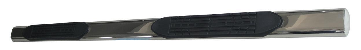 TrailFX A1528S 4 Inch Oval Straight Pol Stainless Steel Rocker Panel ...