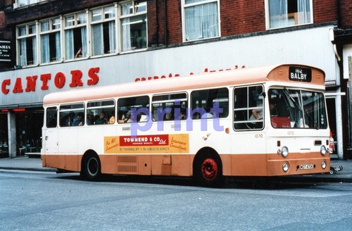 DONCASTER SOUTH YORKSHIRE TRANSPORT SEDDON BUS 1070 6x4 PHOTOGRAPH ...