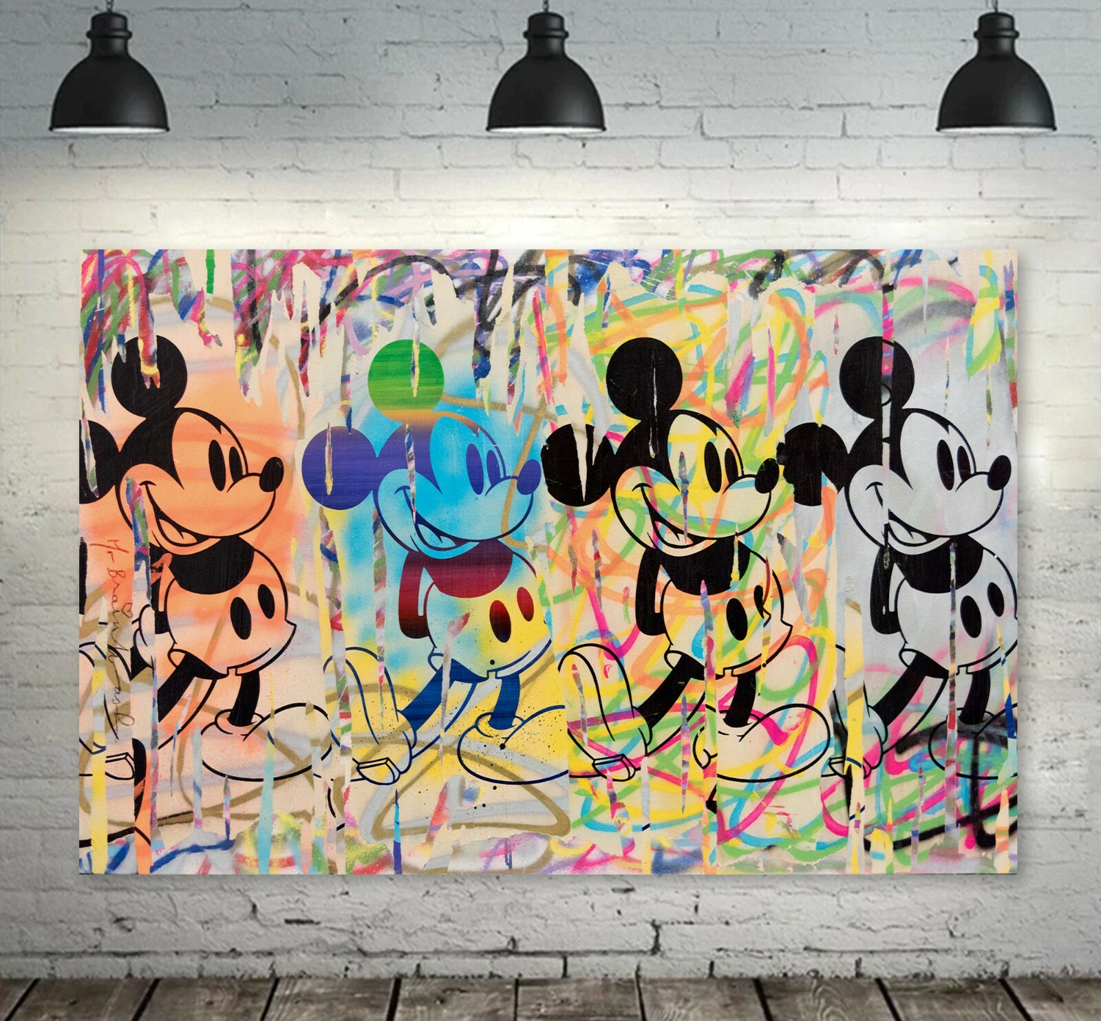 Minnie Mouse Graffiti