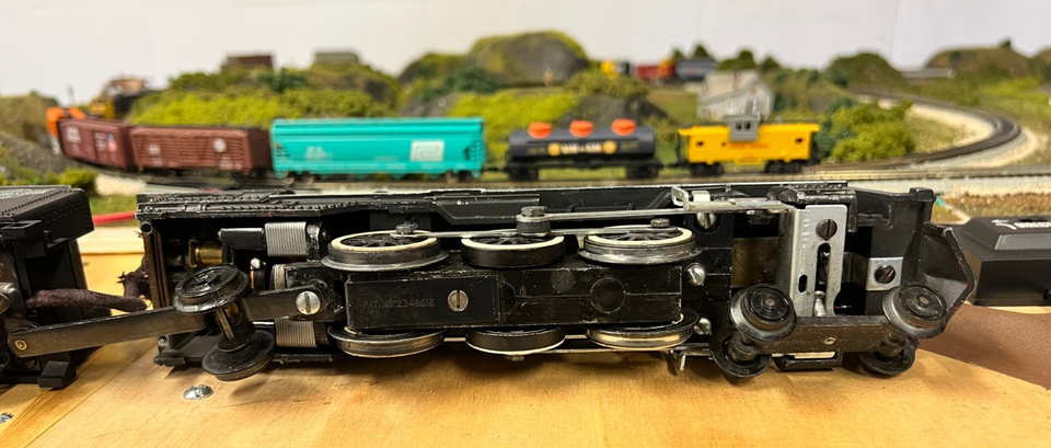 American Flyer 293 steam engine/CNW tender. Refurbished. Runs and ...