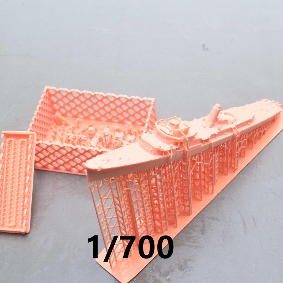 3D printing 1/700/2000 Forrest Sherman class destroyer‌‌ model | eBay