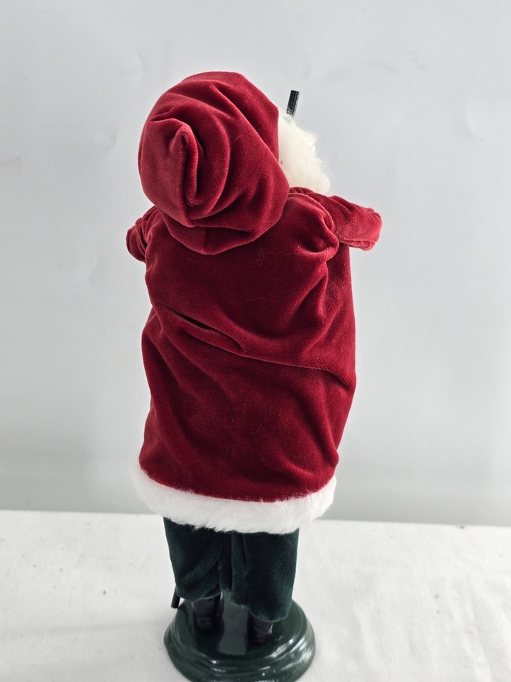 VTG 1999 Byers Choice Ltd Carolers Santa with Staff 12" Decorative ...