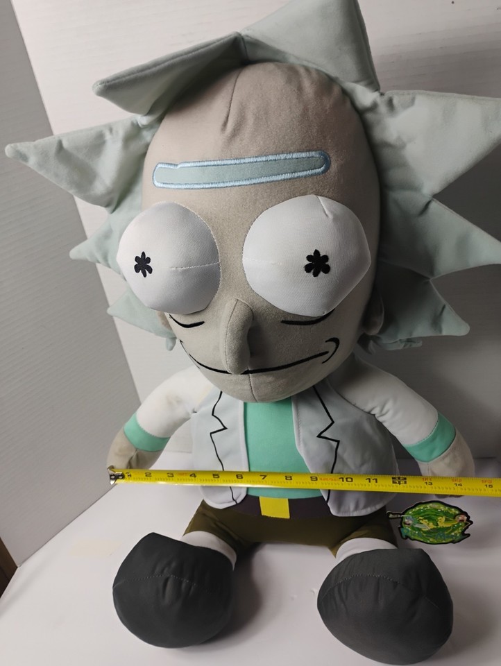 Rick and Morty 10” Inch Rick Plush 2018 Toy Factory Adult Swim Cartoon ...