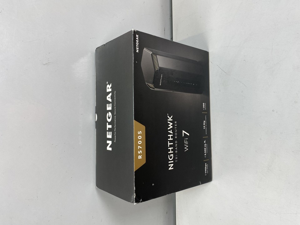 NETGEAR Nighthawk Tri-Band WiFi 7 Router (RS700S) - Black 606449167795 ...