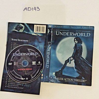 Underworld (DVD, 2003) No Case No Tracking #AD143 43396031524| eBay