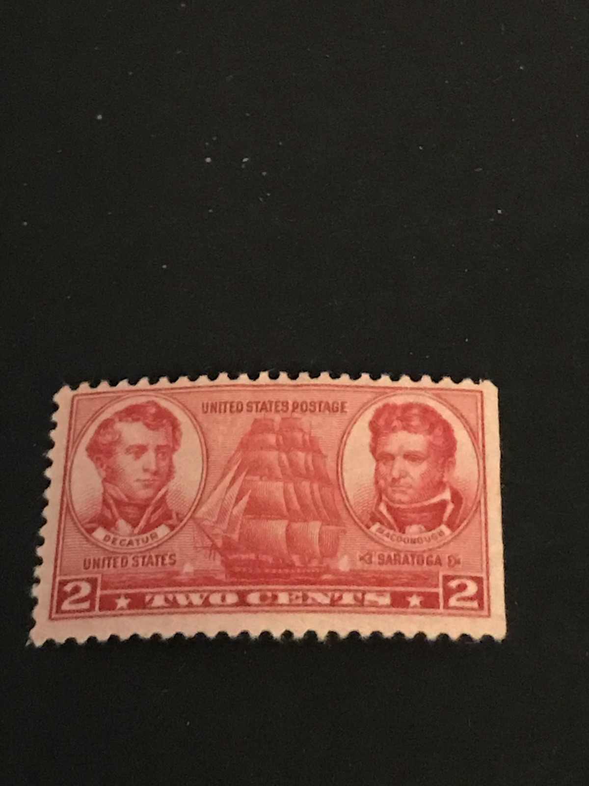 SCOTT # 791 DECATUR-MacDONOUGH 2 CENT STAMP - Mint Lightly HINGED | eBay