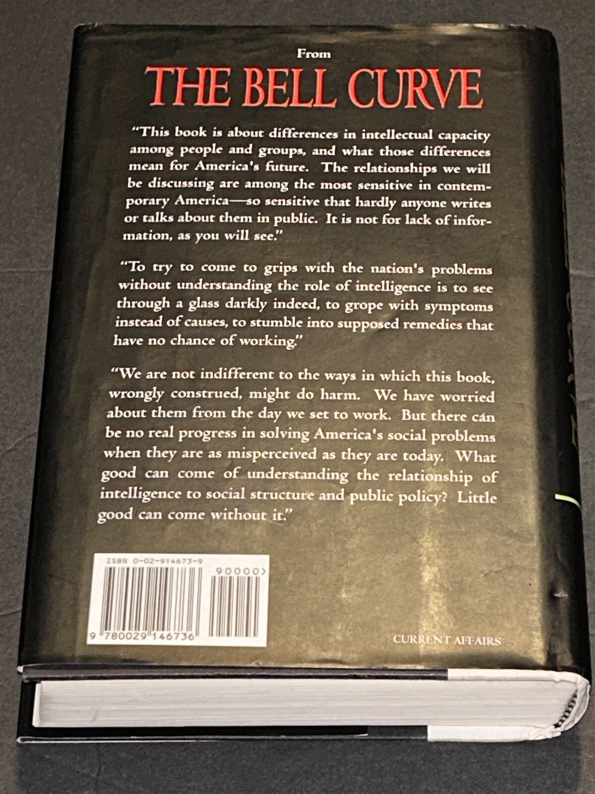 The Bell Curve : Intelligence and Class Structure in American Life by ...