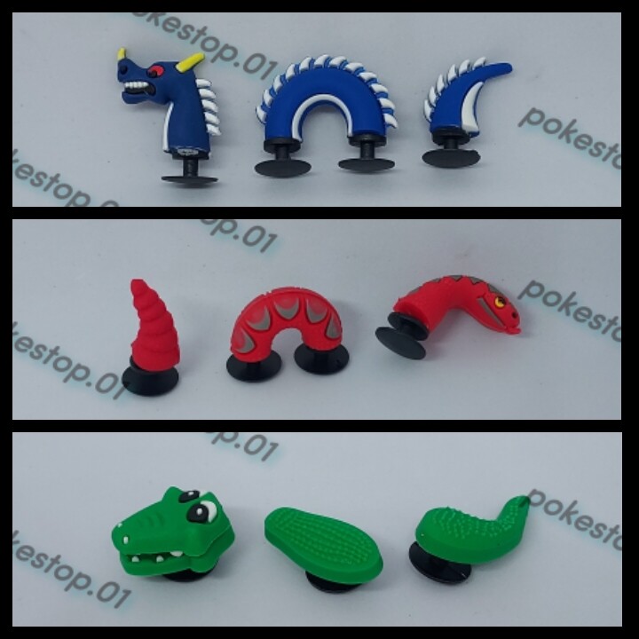 3D Croc Charms Dragon, Snake & Crocodile Shoe Charms Adults, Kids ...