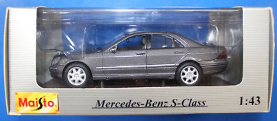 Maisto Mercedes-Benz S-Class 1998 Classic Collection 1:43 Scale New In ...