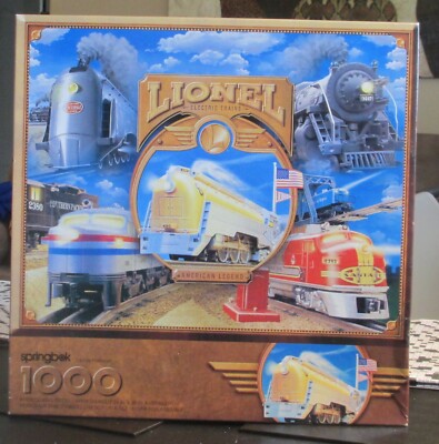 LIONEL TRAINS - Completre - SPRINGBOK PUZZLE | eBay