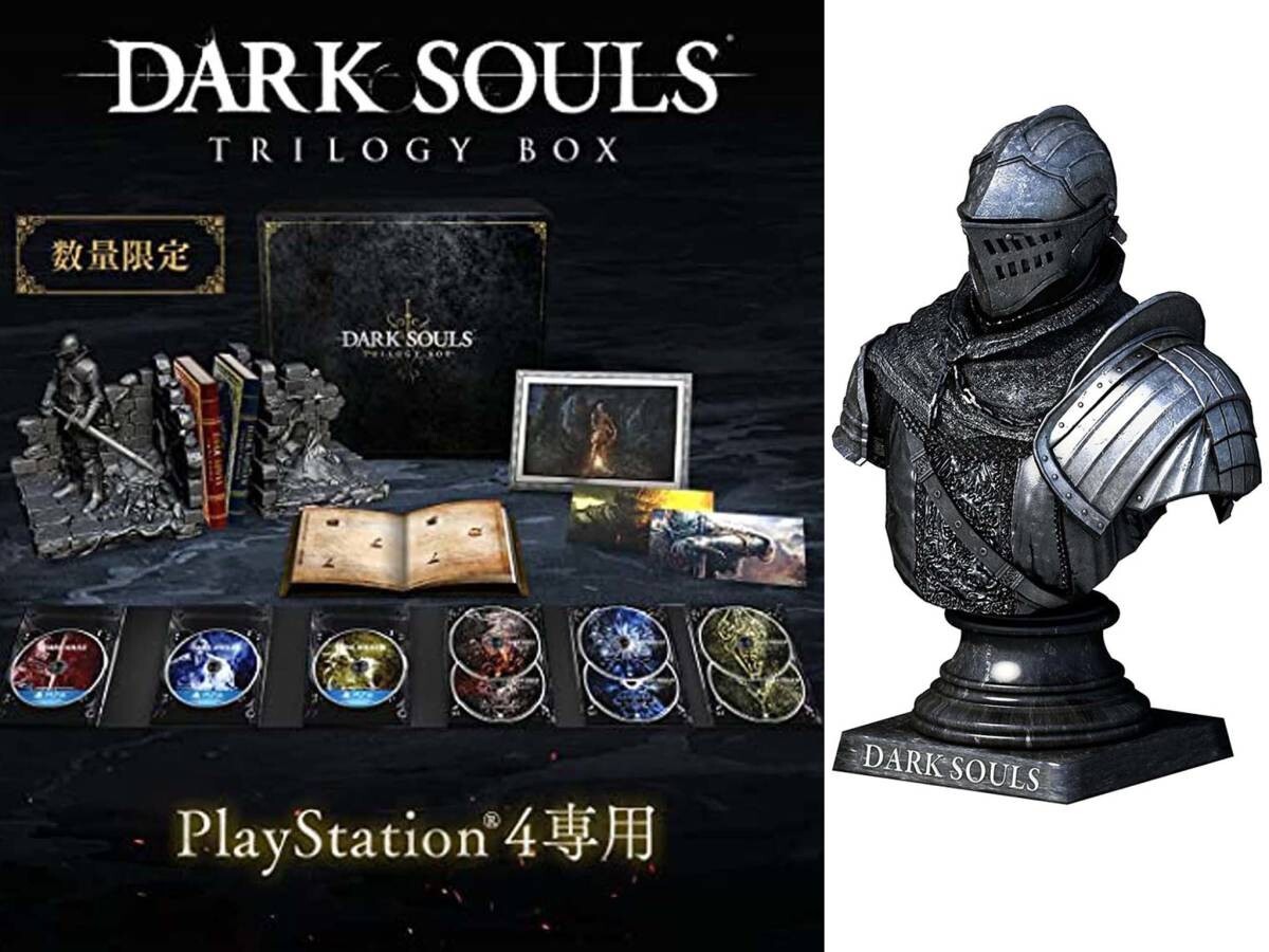 PS4 DARK SOULS TRILOGY BOX Limited Ver. Senior Knight Software Rare Japan Game 4949776441050 | eBay