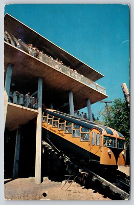 Postcard Incline Car and Station Lookout Mountain Incline Chattanooga ...