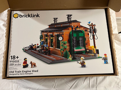 LEGO 910033 Old Train Engine Shed - Factory Sealed - Free Shipping | eBay