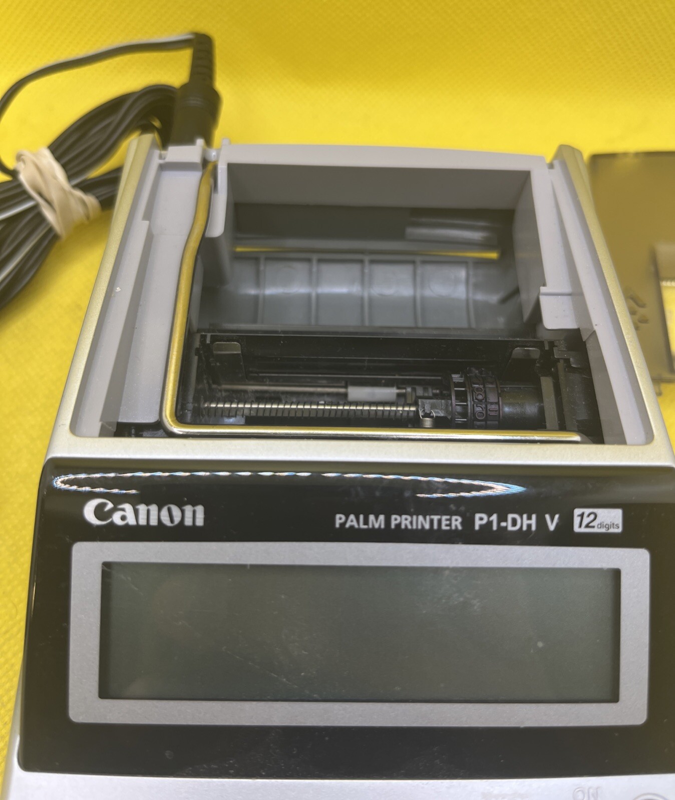 📦 Canon Calculator Palm Printer P1-DH V 12 Digit w/ AC Power Adapter ...
