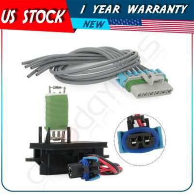 A/C Blower Motor Resistor w Pigtail Harness for Chevy GMC Isuzu ...