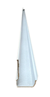 92" White Aluminum Gutter Drip Rail Trim Molding 1 1/2" x 1 1/8" Forest ...
