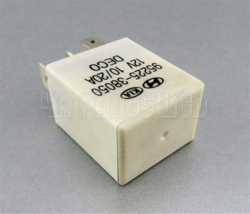 Kia Hyundai Multi-Use White Relay Deco HMC 95225-38050 12V 10/20A (5 ...
