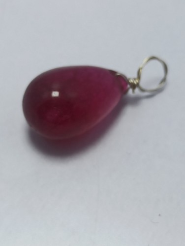 Ruby Pedant Drop Smooth Cabochon Beads 11x19 mm 15 Carat Gemstone | eBay