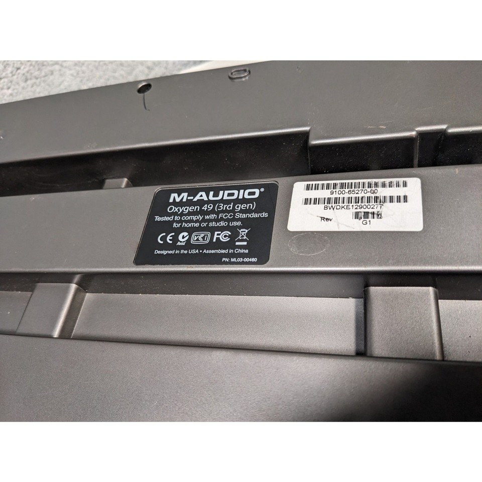 M-Audio Oxygen 49 (3rd Gen) Electronic Midi Keyboard | eBay