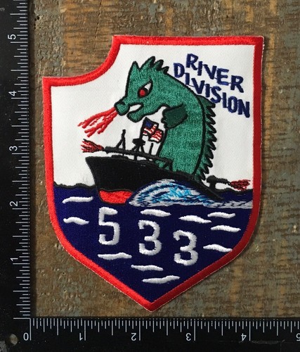 US Navy River Patrol Boat River Division 533 Patch USN | eBay
