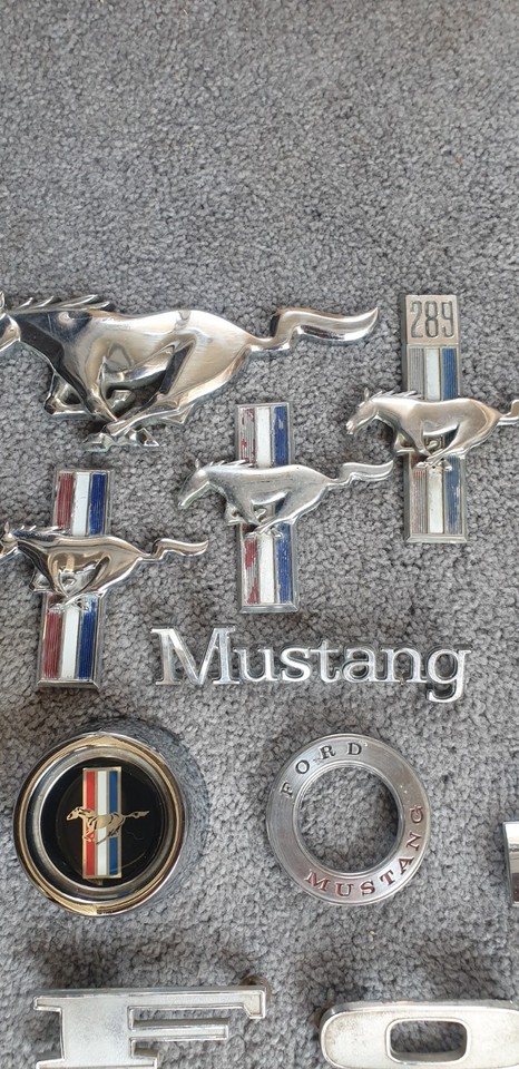 Ford Mustang Emblems and Badges | eBay