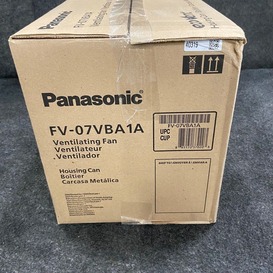 PANASONIC FV-07VBA1A EcoVent Ventilation Fan Housing, 4-Pack ...