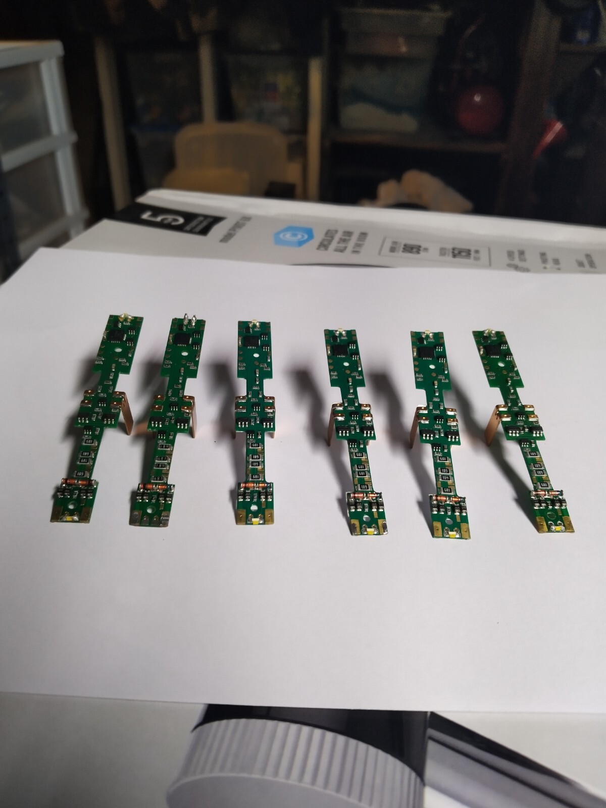 Lot of 6 N scale DigitraxDN163K1C DCC Decoders, READ DESCRIPTION BEFORE ...
