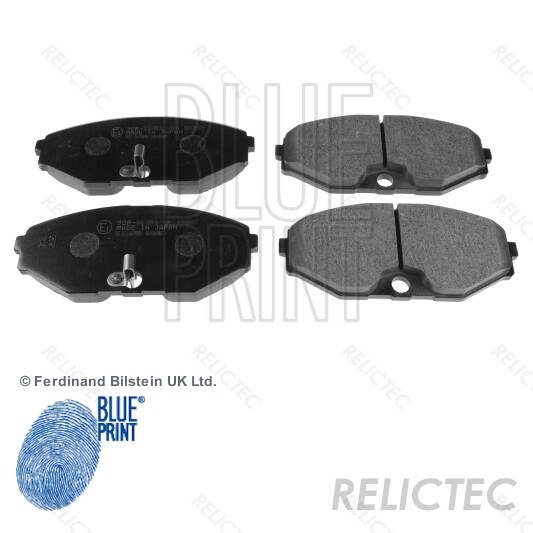 Front Brake Pads Set for Nissan:MAXIMA QX V 5,PRAIRIE,STAGEA AY040 ...